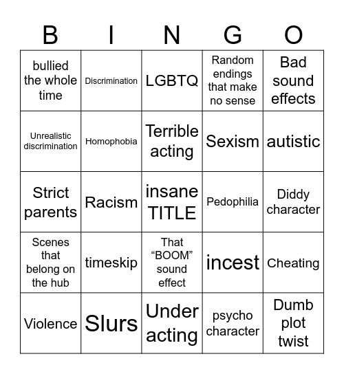Tomorrow’s Teachings Bingo Card