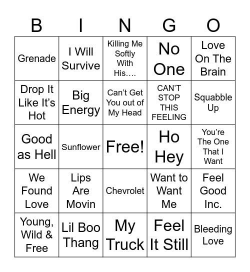 Cover-All’’’’’’’’’ Bingo Card