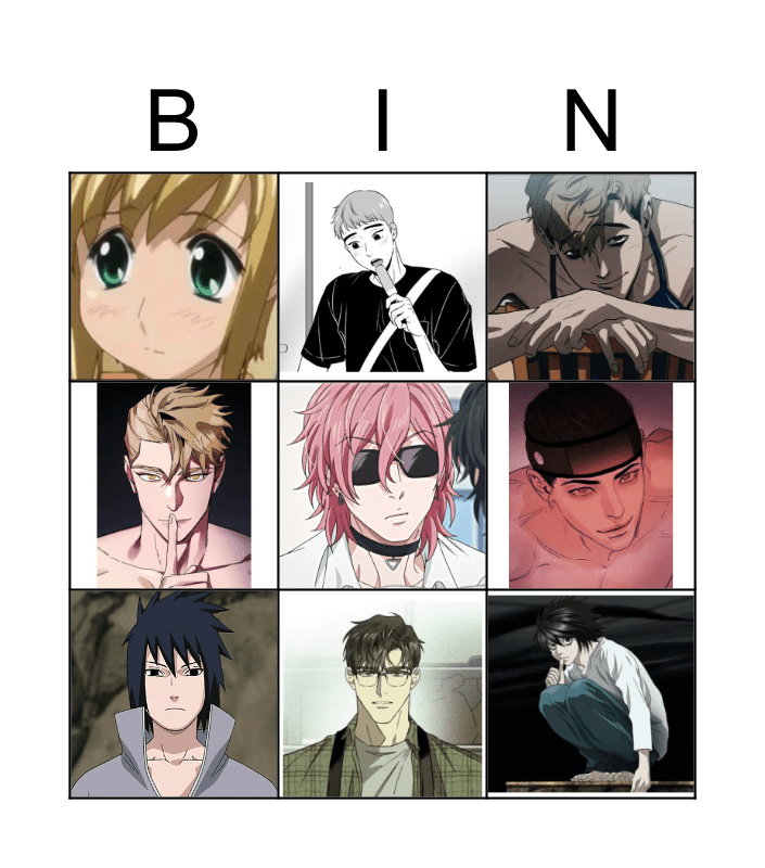 Ебабельное Bingo Card