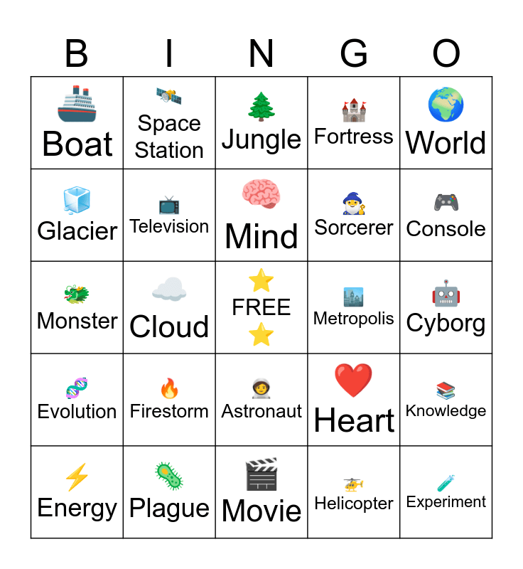 Infinite Craft - Game 3 Bingo Card