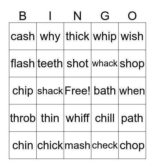 H Brothers Bingo Card