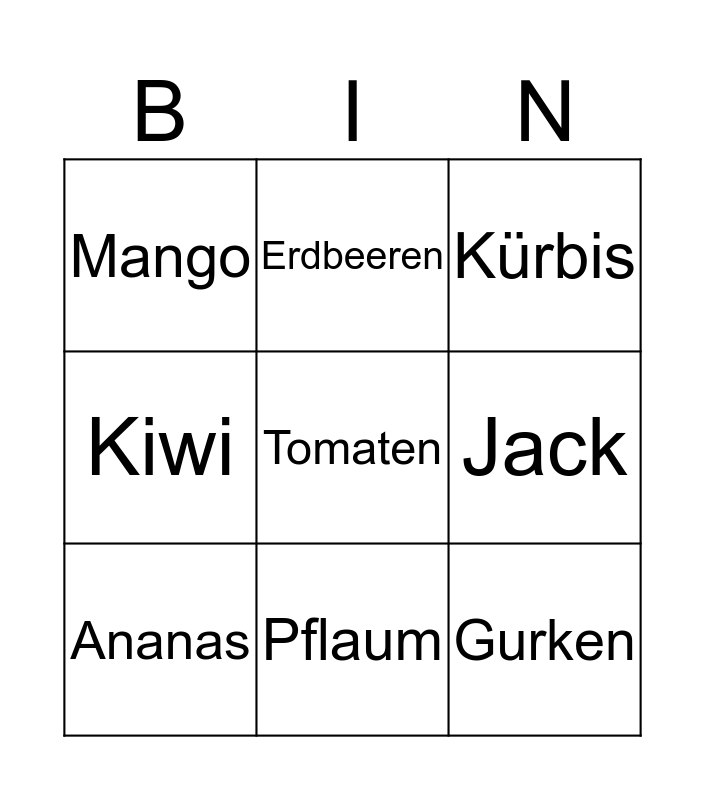 The Best Bingo Ever By Someone Bingo Card