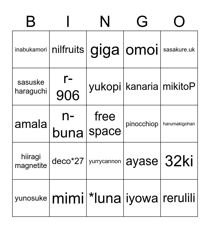 2026 producer comms Bingo Card
