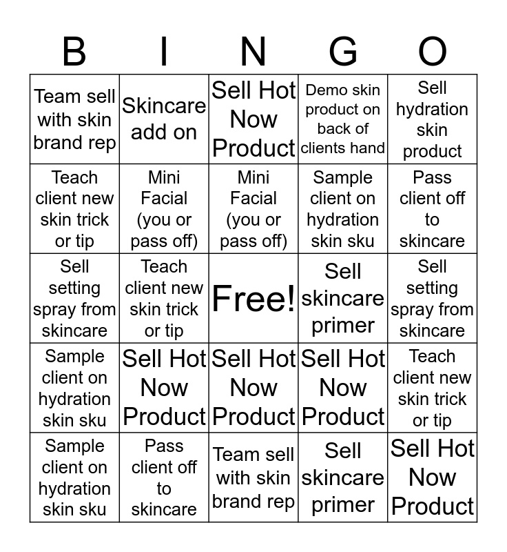 Ready. Set. Hydrate!! Bingo Card