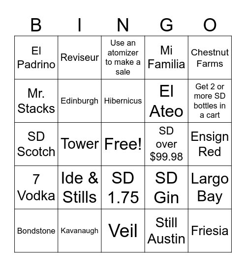 Feeling Lucky? Bingo Card