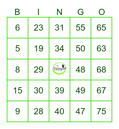 OREN'S LUCKY BINGO Card