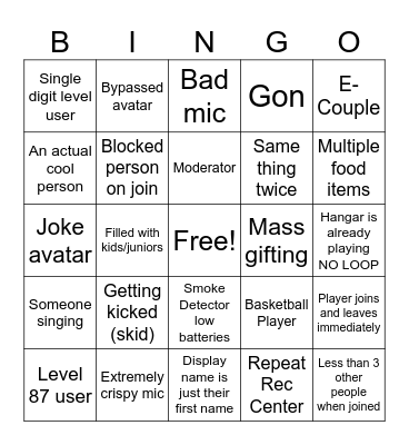 Related Bingo Cards