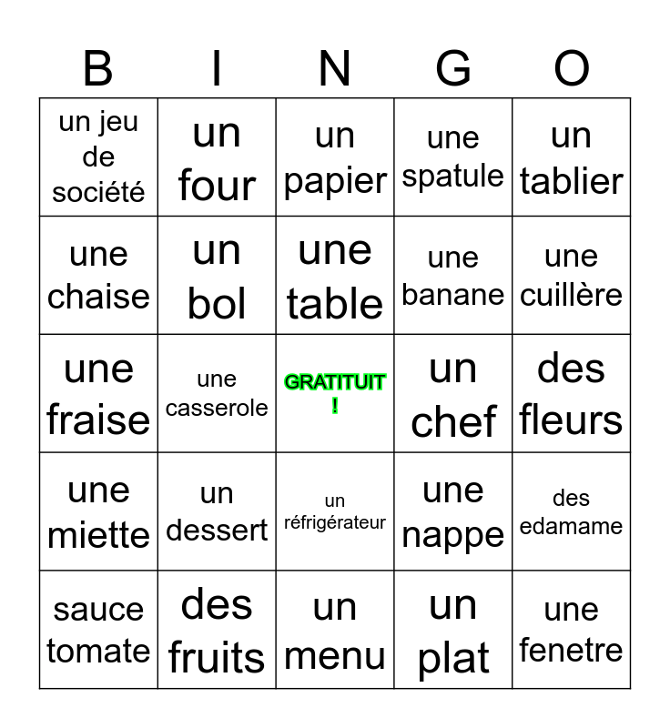 Bluey "Pavlova" Bingo Card