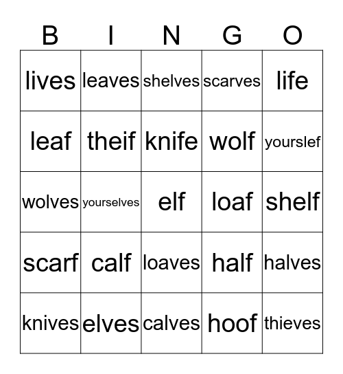 Bingo 13 Bingo Card