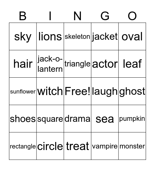 Atlas Bingo! Bingo Card