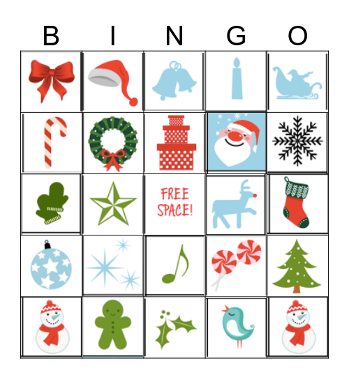 Happy Holidays! Bingo Card
