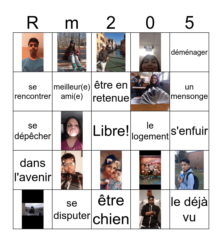 Le bingo Card