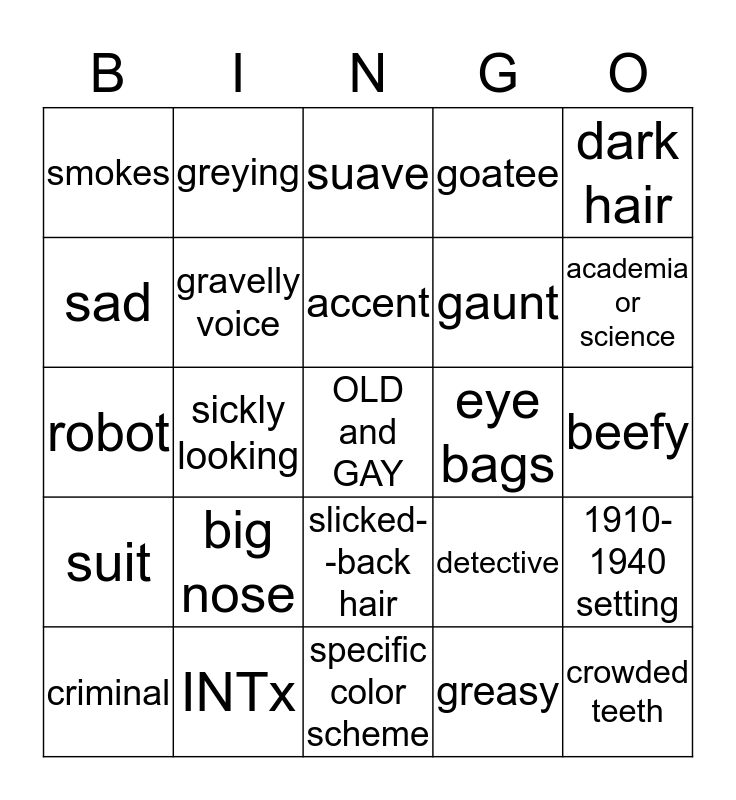 ATLAS OC BINGO Card