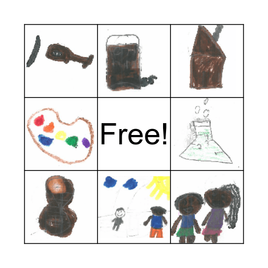 George Washington Carver Bingo Card