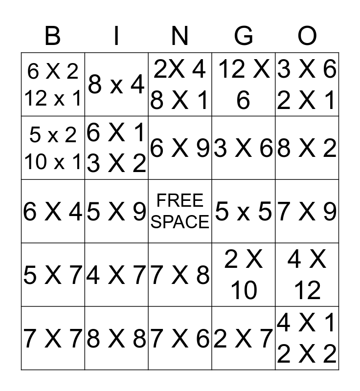 BUDDY BINGO Card