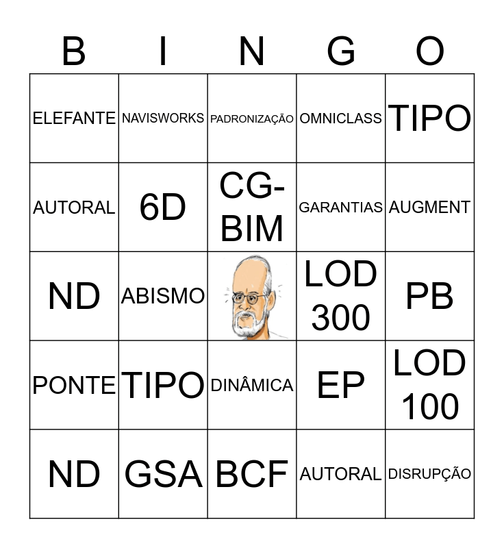 BIMgo Bingo Card