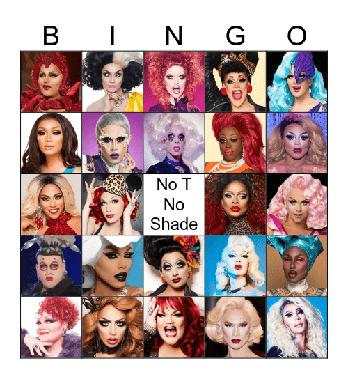 DRAG QUEEN BINGO Card