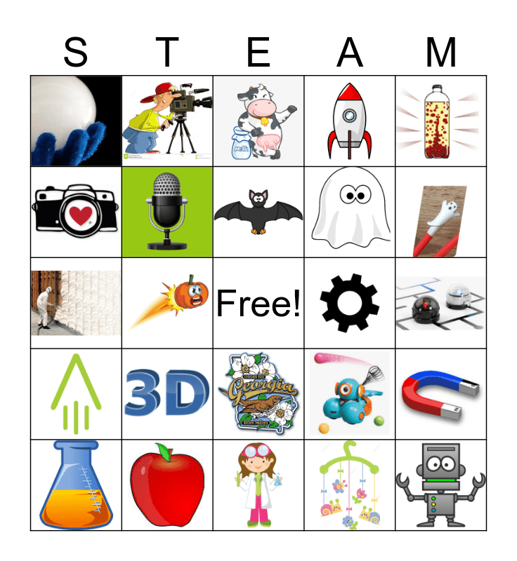 STEAM BINGO! Bingo Card