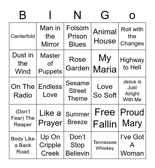 Bingo 9 Bingo Card