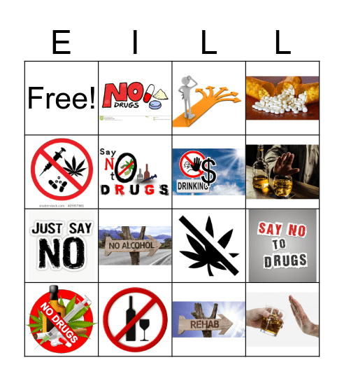 Red Ribbon Bingo Card