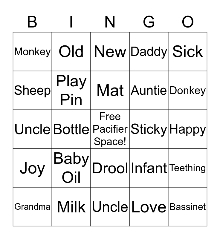 Princess Avah Bingo! Bingo Card