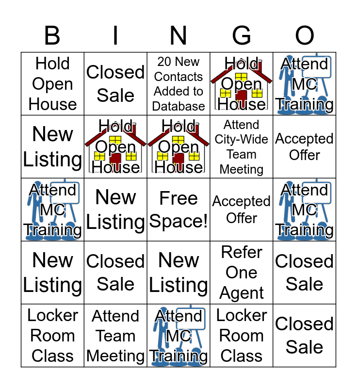 Year-End BINGO! Bingo Card