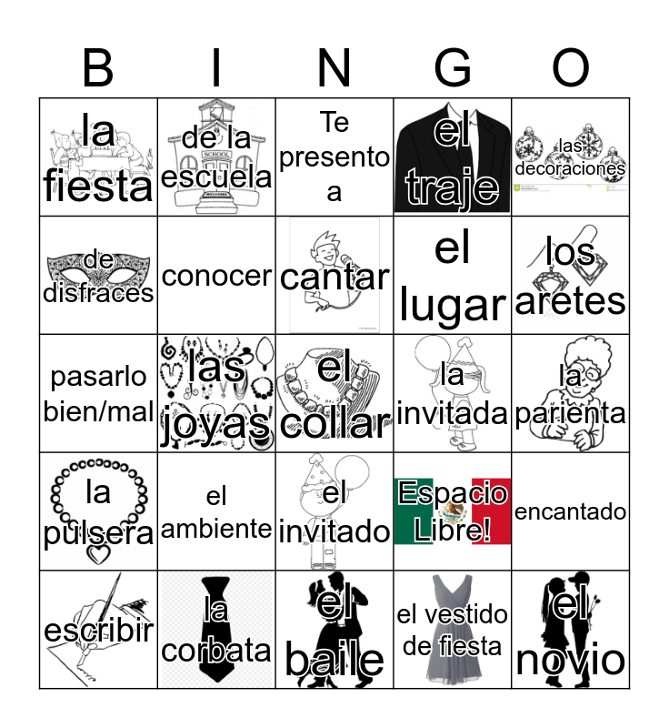 Capitulo 14 Bingo Card