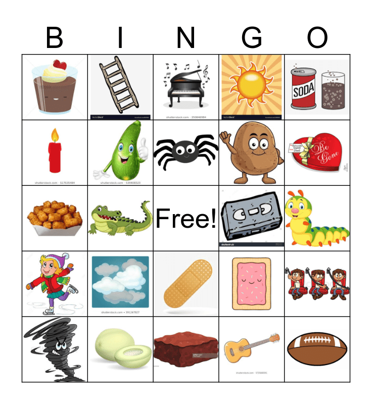 Alveolar Medial Bingo Card