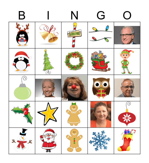CASE MANAGEMENT HOLIDAY Bingo Card