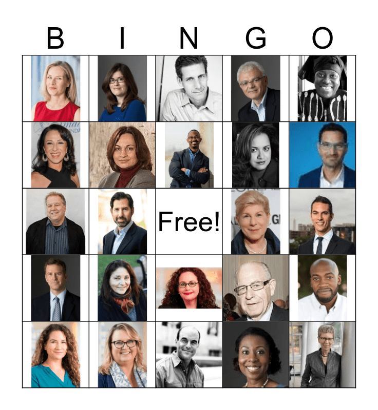 Face for Radio Bingo Card