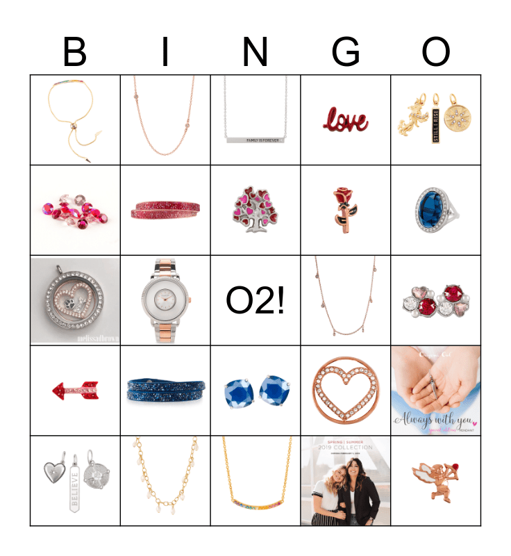 O2 Bingo Card