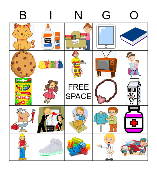 GOODS AND SERVICES Bingo Card