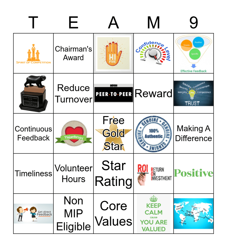 You Better Recognize Bingo Card