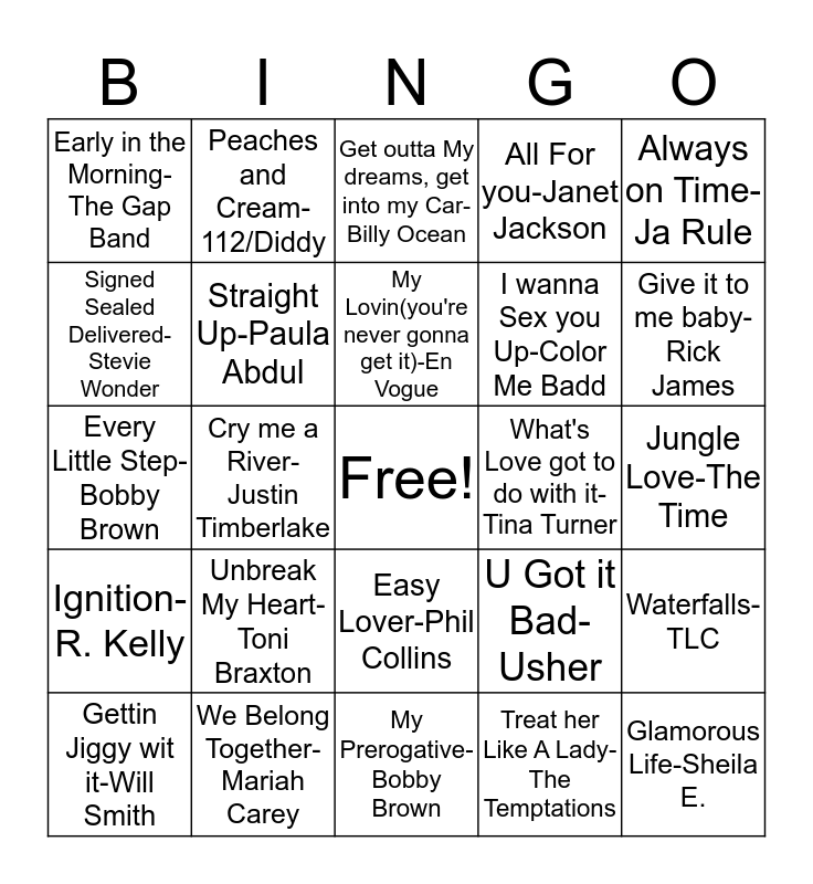 BB26 Modern "Are" & "Be" Bingo Card