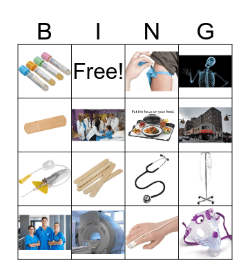 Hospital Bingo Cards on Bingo Baker