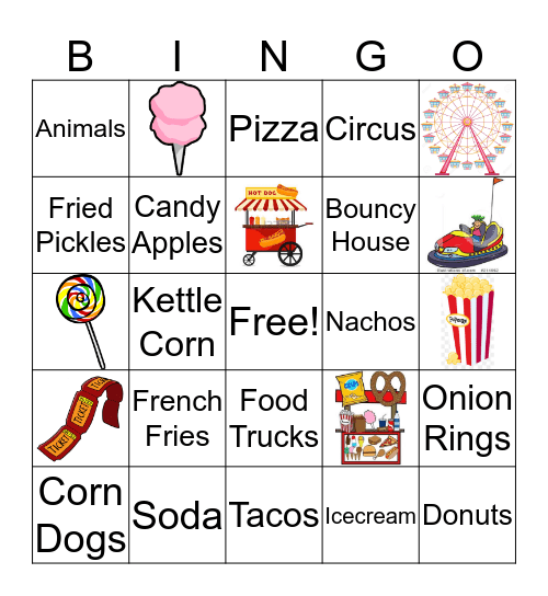 Bingo Carnival! Bingo Card