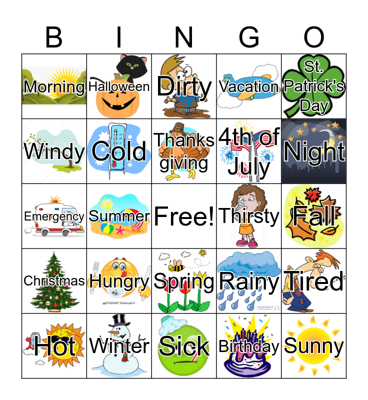 When Bingo Card