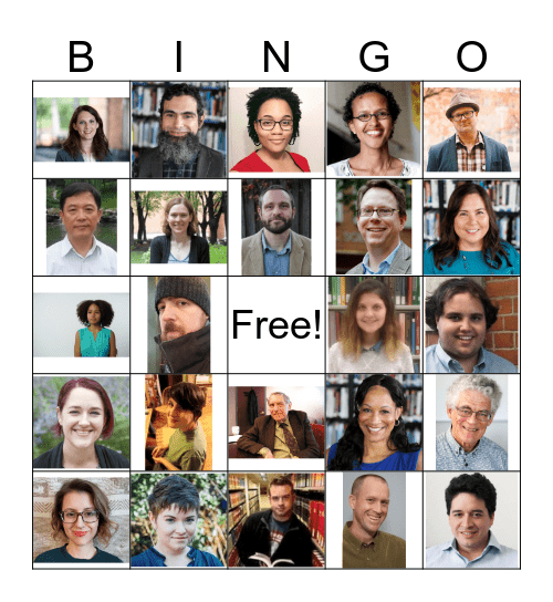 Sociology Bingo Card