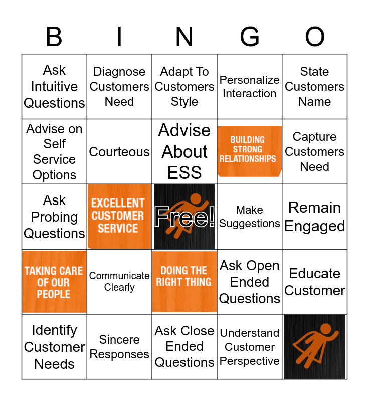 ACE - Advocate BINGO Card