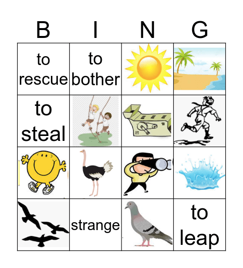 DC Super Friends Flying High Bingo Card