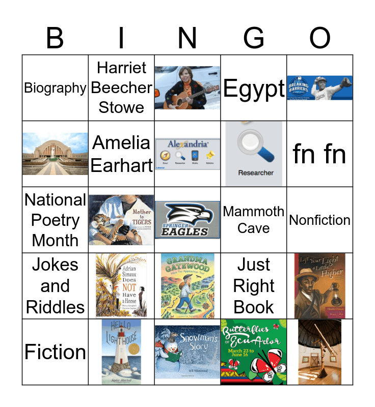 Review Bingo Card