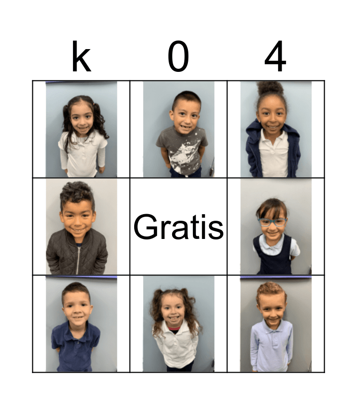 LOTERIA Bingo Card