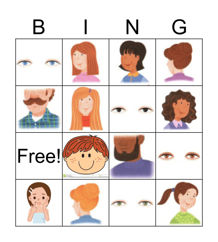 APPEARANCE Bingo Card