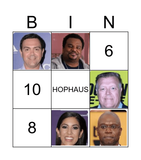 Boyle Bingo Card