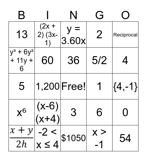 math-tsi-bingo-card