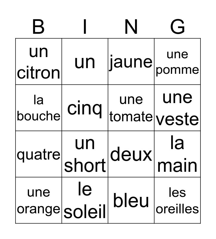 Bingo Mini Maxine Bingo Card