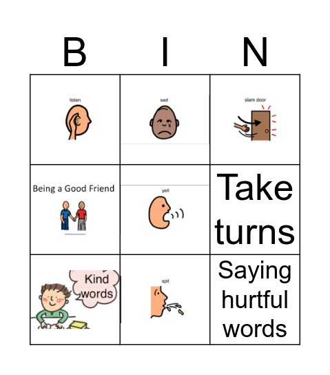 Expected vs Unexpected Behaviors Bingo Card
