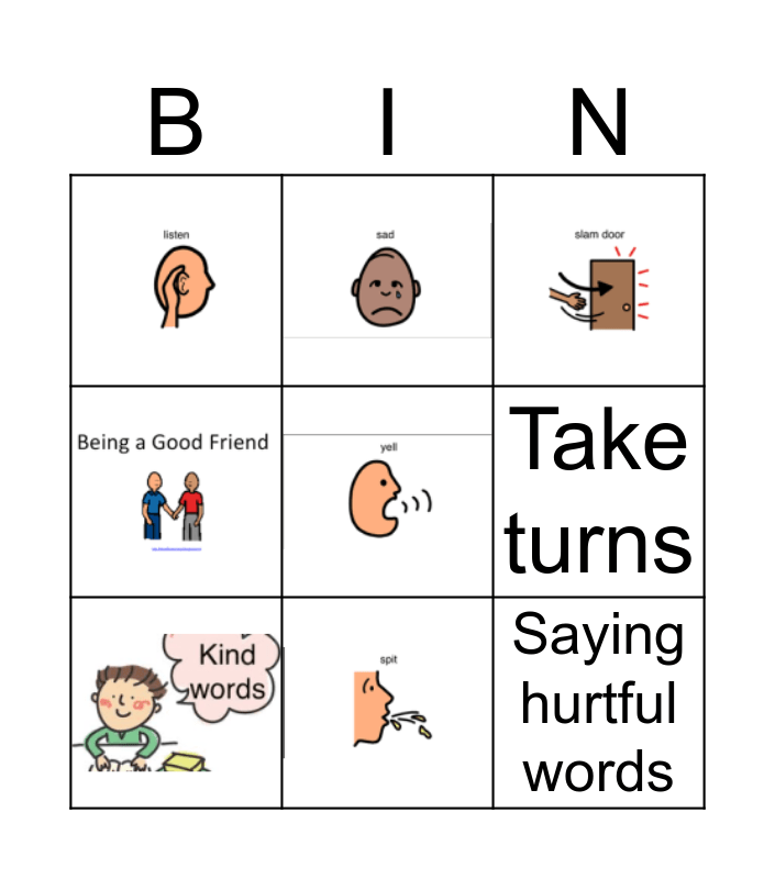 Expected vs Unexpected Behaviors Bingo Card