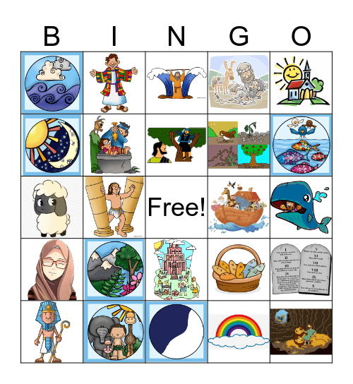 Bible Bingo Card