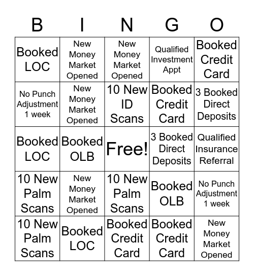 Relationship Building Bingo Card